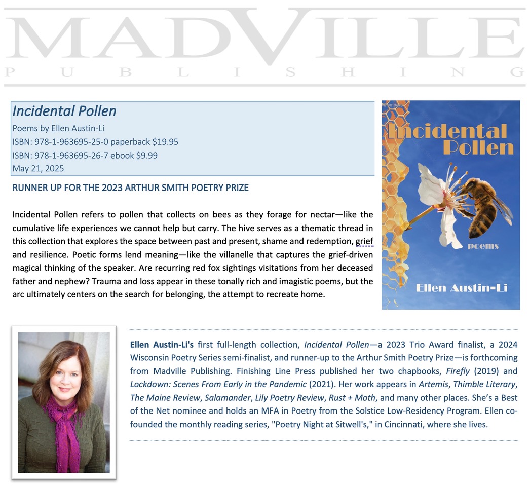 Ellen Austin-Li | poet and writer