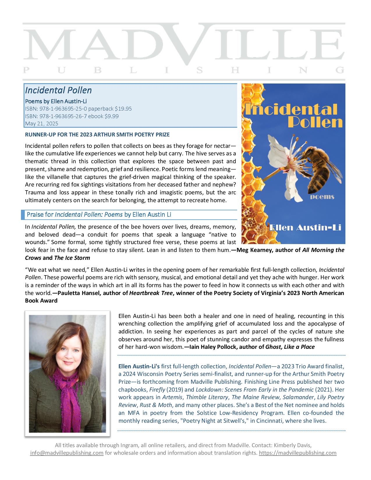 Ellen Austin-Li | poet and writer